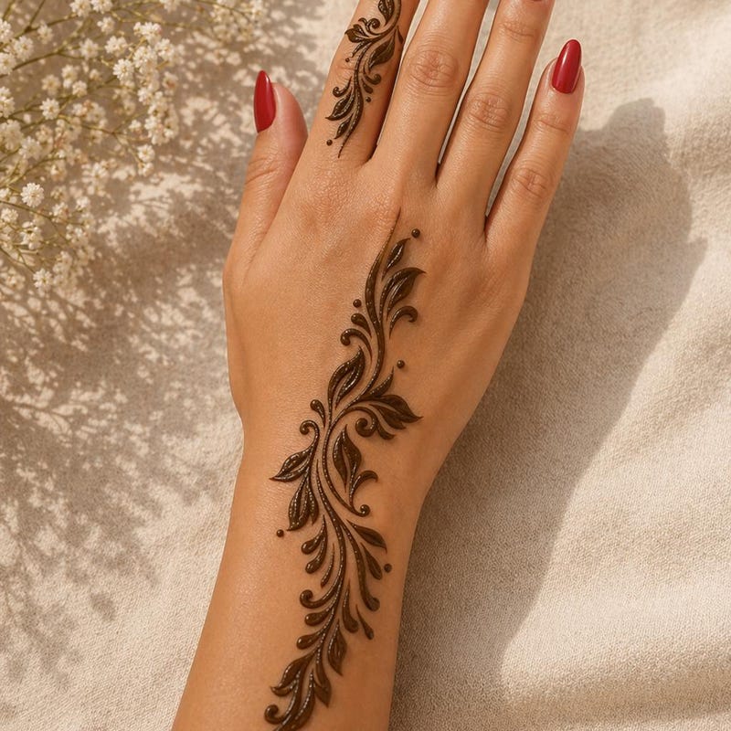 Henna Stickers Stencils - Etsy