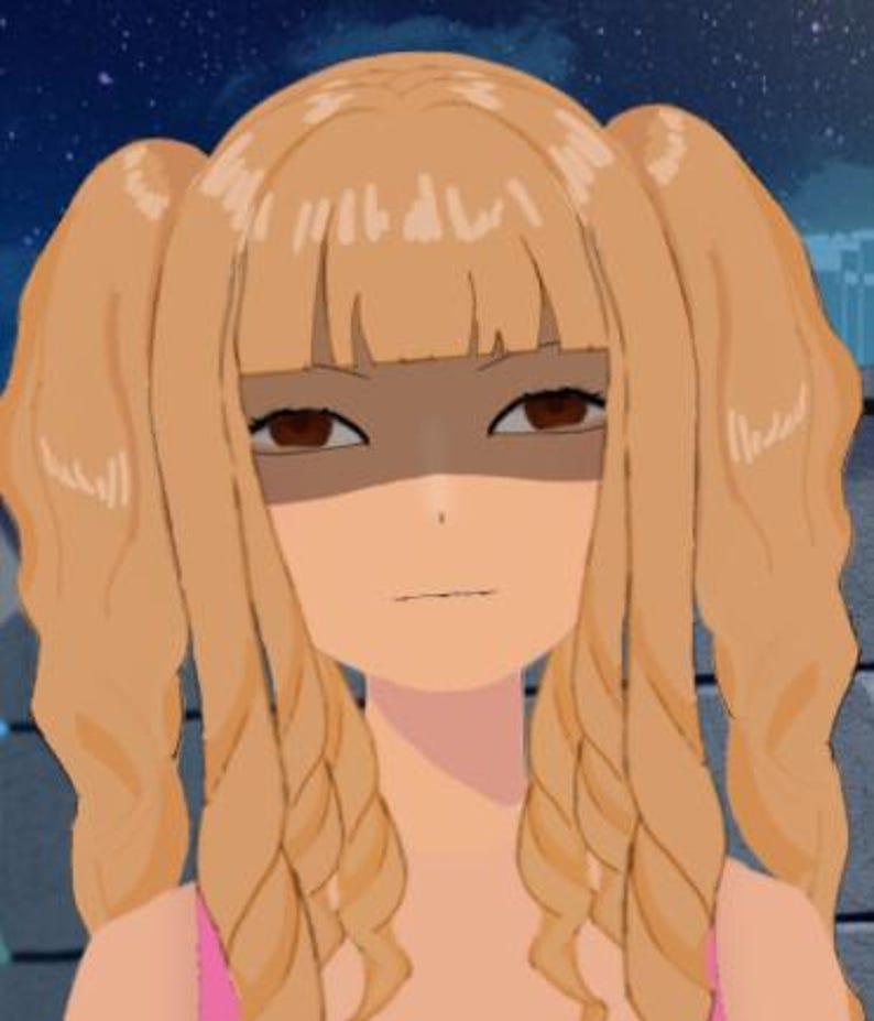 Female Gyaru Live2d Model Vtube Studio Compatable - Etsy