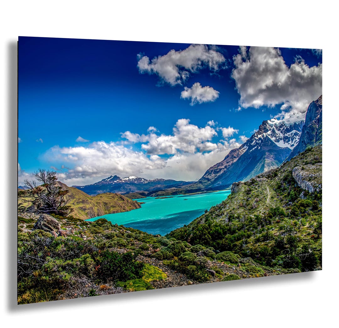 Patagonia Wall Decor: Torres Del Paine National Park (turquoise Lake ...
