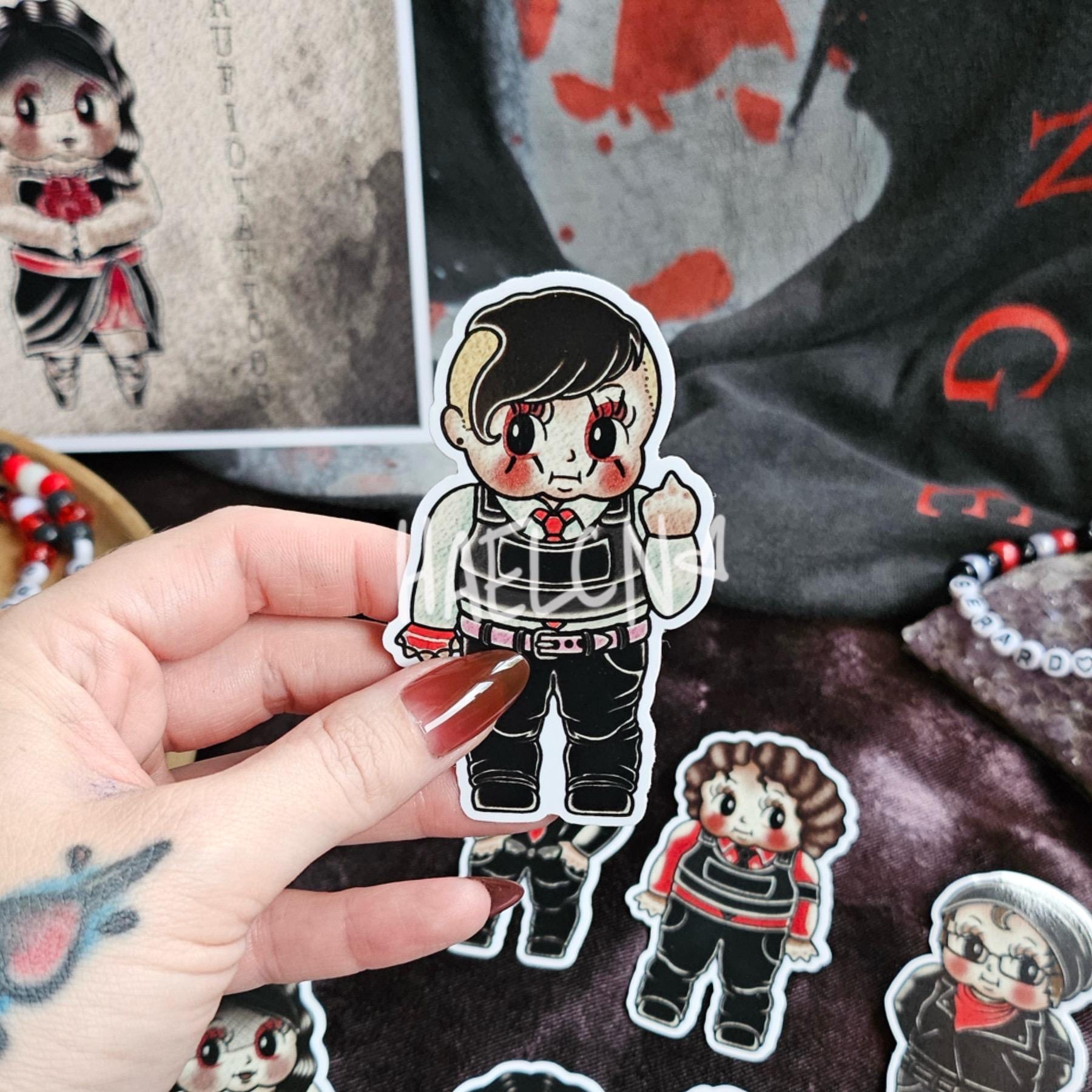 My Chemical Romance Revenge Era Kewpie Stickers - Etsy