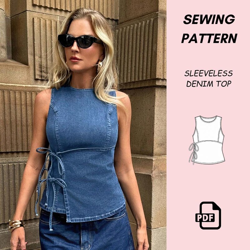 Womens Top Pattern - Etsy