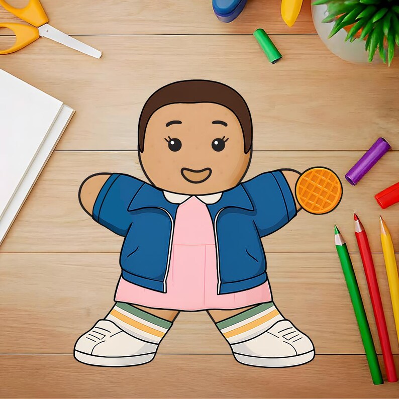 Disguise a Gingerbread Man as Stanger Character | Eleven Gingerbread in ...
