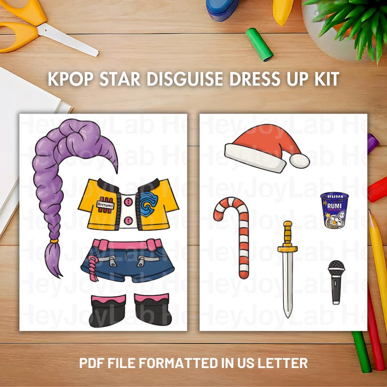 Disguise a Gingerbread Man as Kpop Star | Rumi Gingerbread in Disguise ...