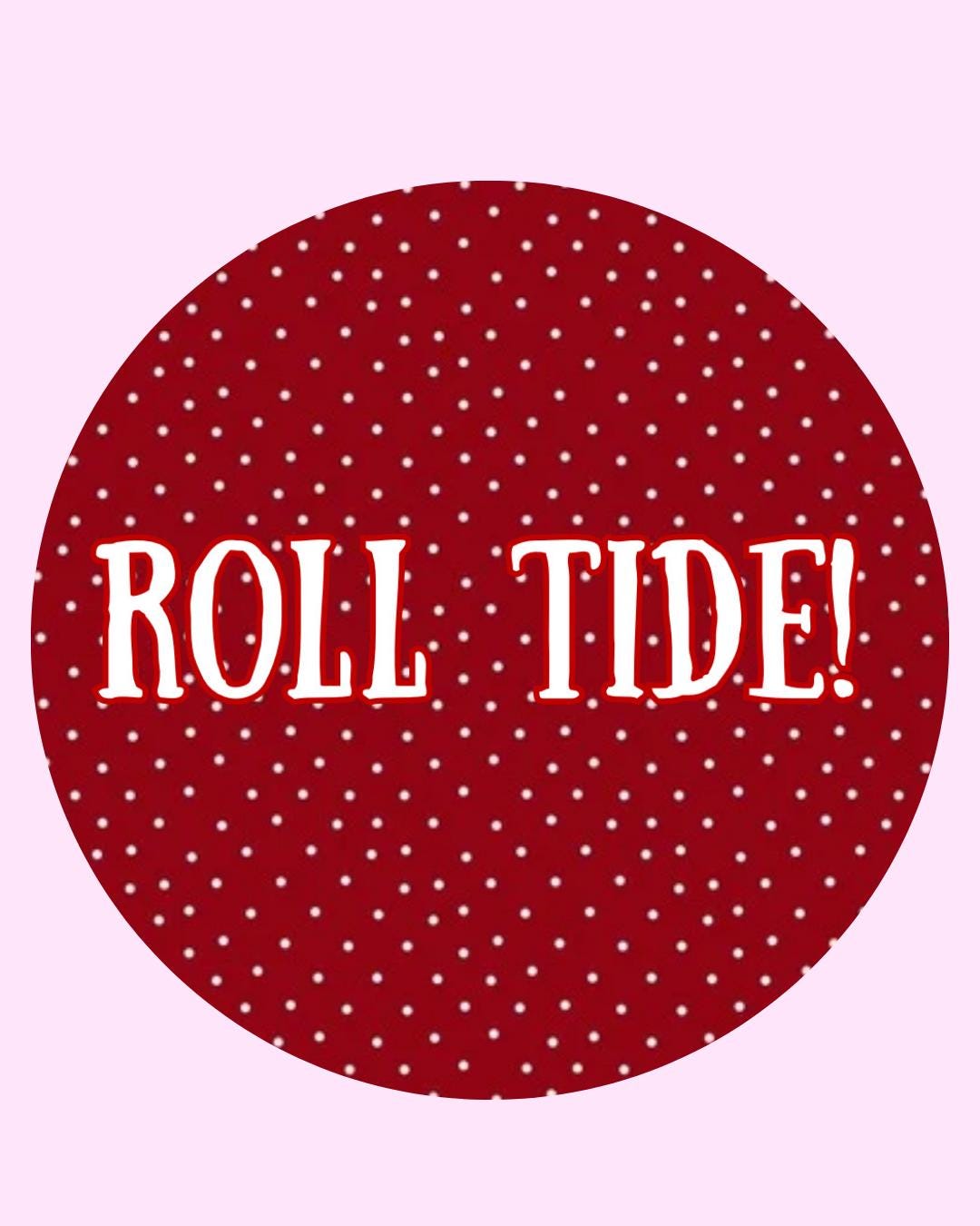Alabama Gameday Buttons - Etsy