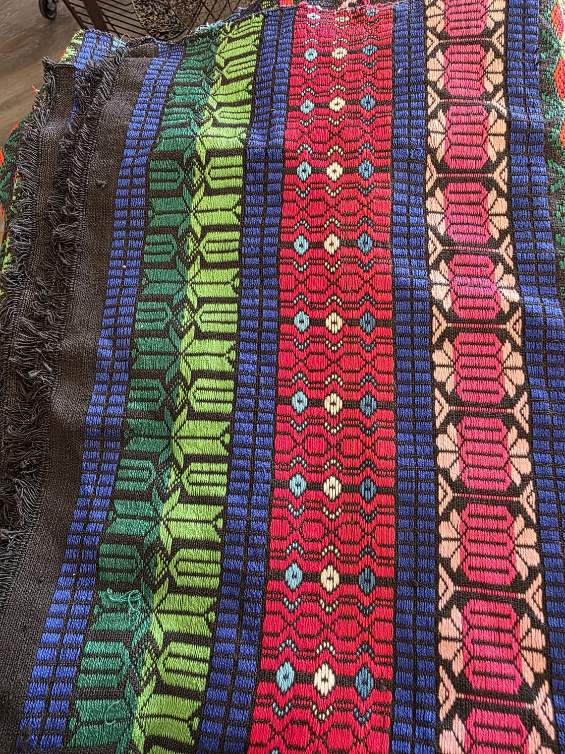 Long Guatemalan Tapestry Wall Hanging/table Runner - Etsy