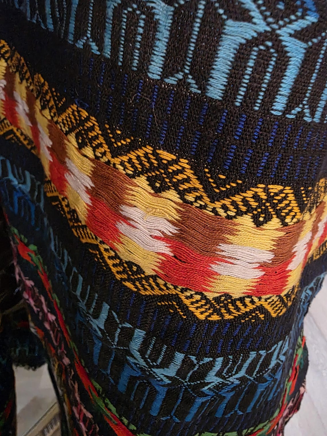 Long Guatemalan Tapestry Wall Hanging/table Runner - Etsy