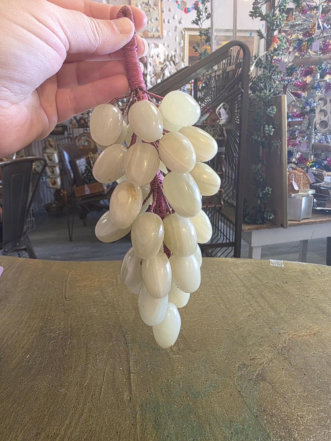 MCM Natural Stone Grapes - Etsy