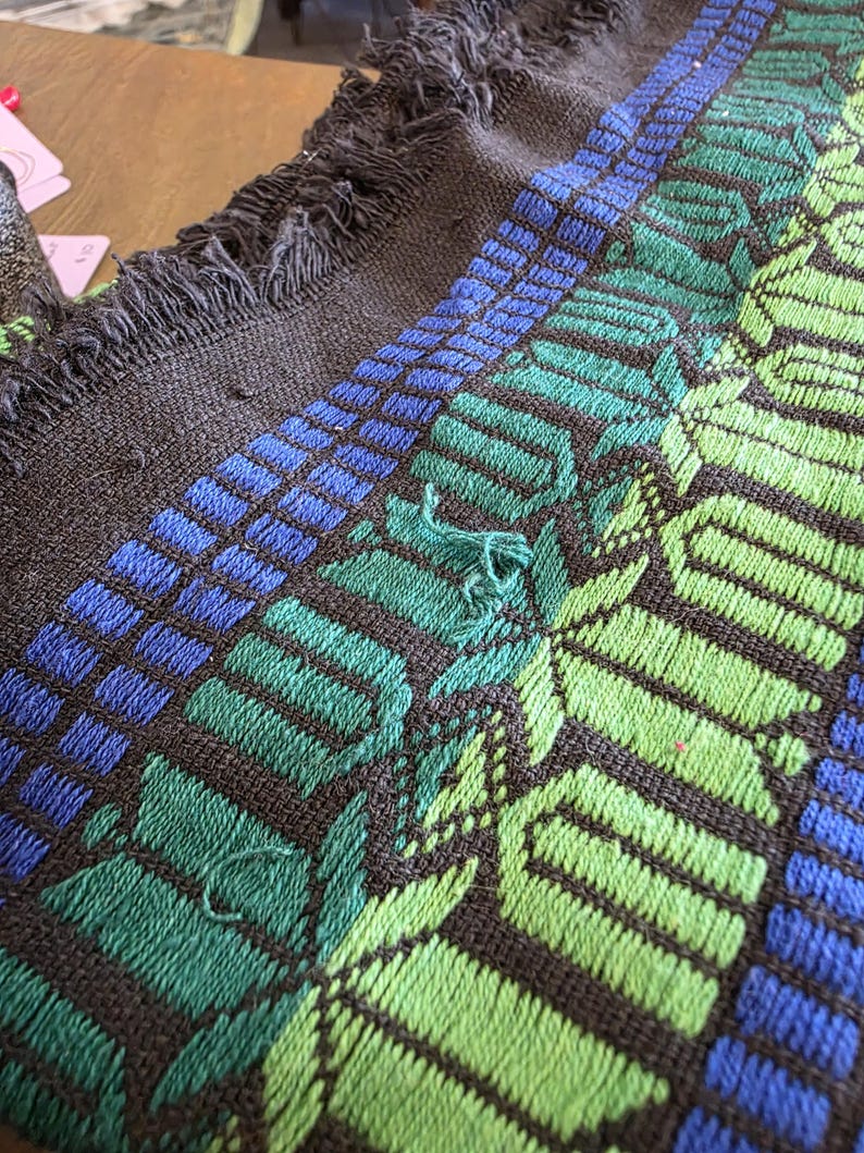 Long Guatemalan Tapestry Wall Hanging/table Runner - Etsy