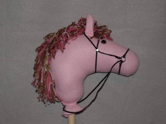 Pretty Pink Stick Horse | Etsy