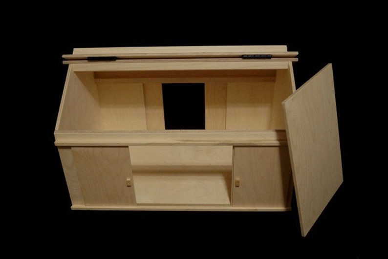 Toy Machine Shed With Tractor | Etsy