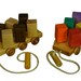 Wooden Spinning Blocks - Etsy