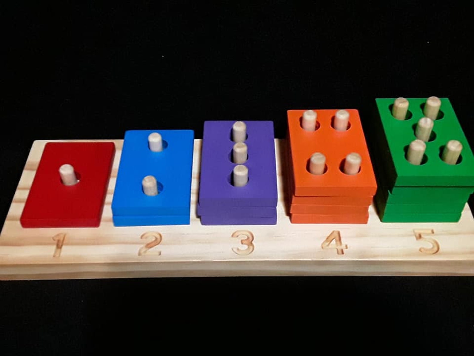 Number Stack Set - Etsy