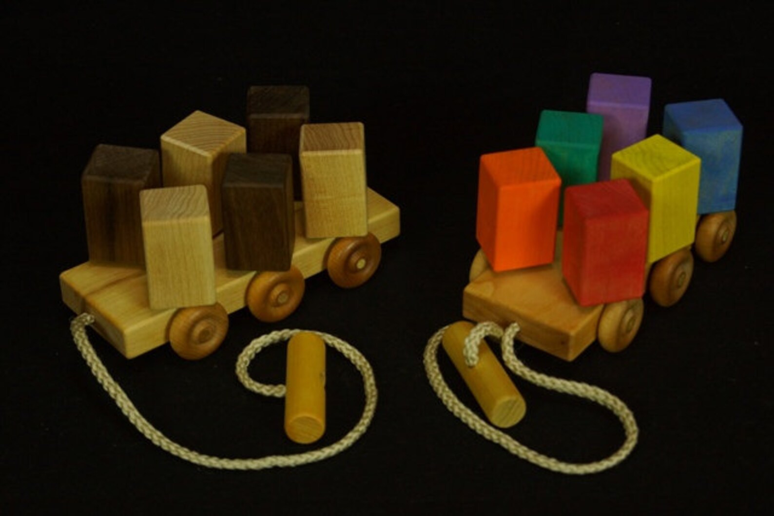 Wooden Spinning Blocks | Etsy
