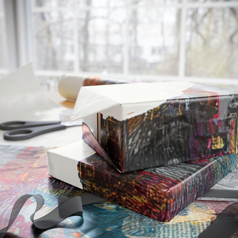 History Fist Collage Wrapping Paper | Wrapping Papers, Eco-friendly ...