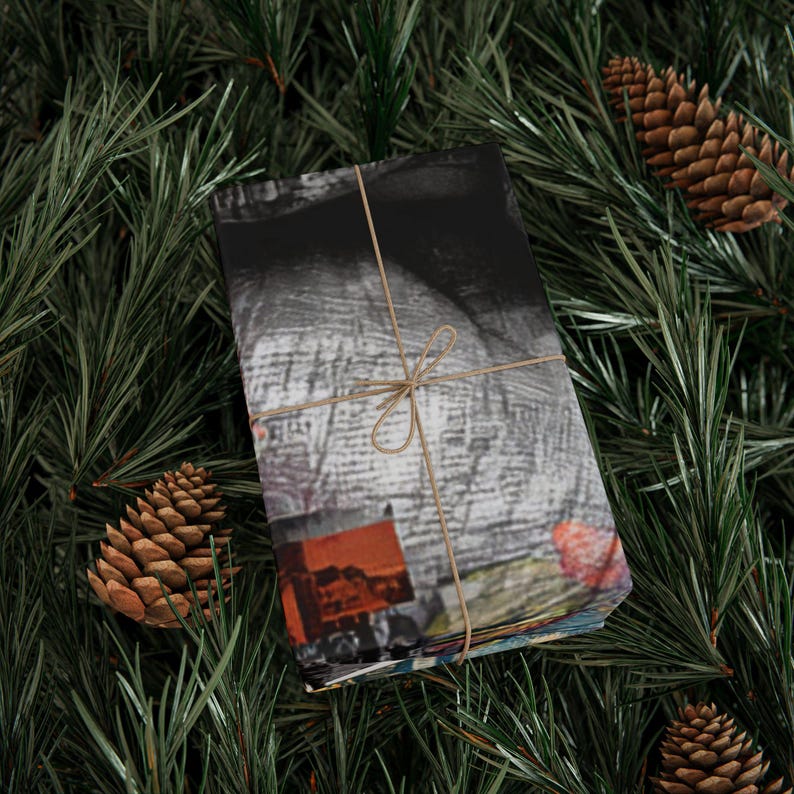 History Fist Collage Wrapping Paper | Wrapping Papers, Eco-friendly ...