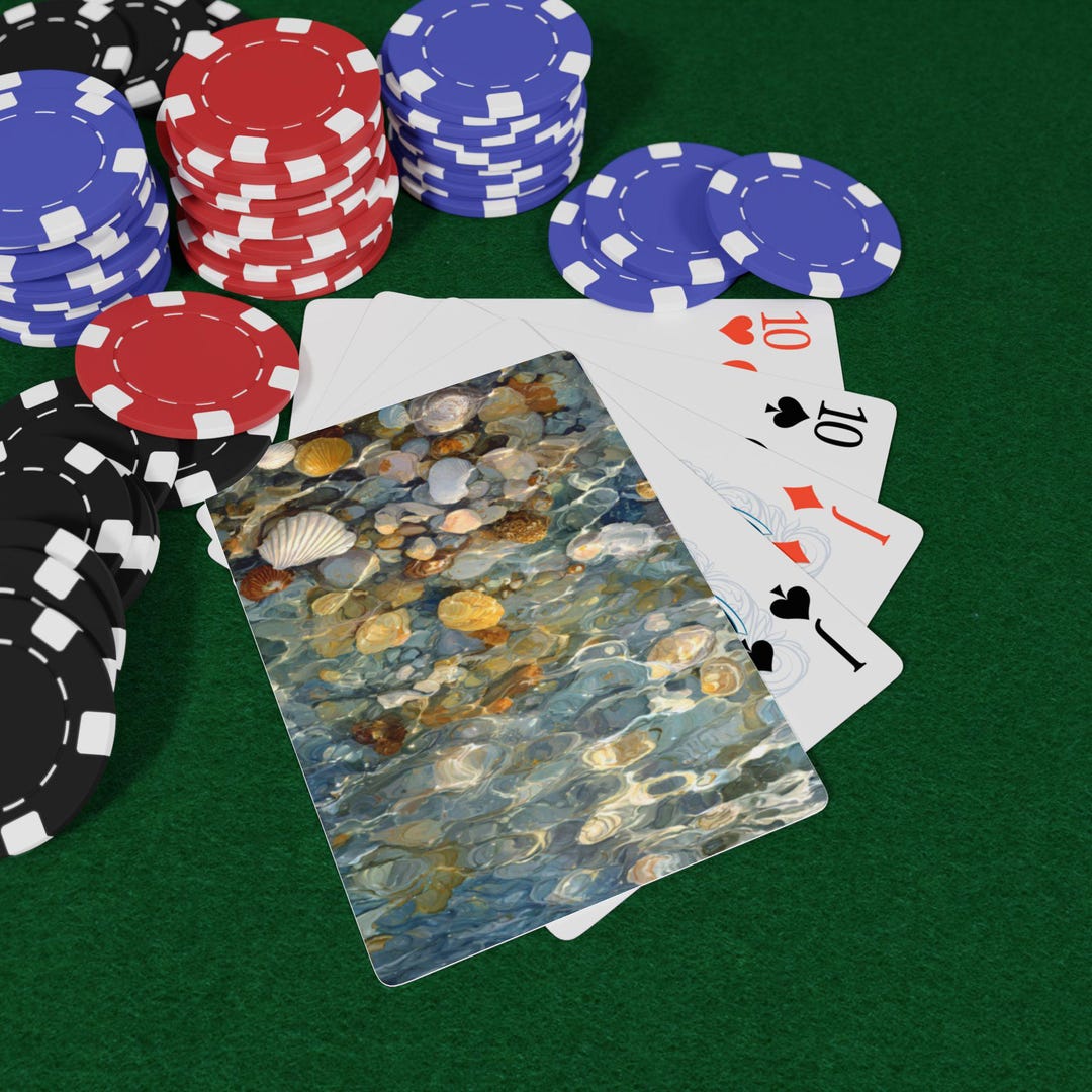 Painter Water Memory Playing Cards | Ocean Card Deck, Game Night ...