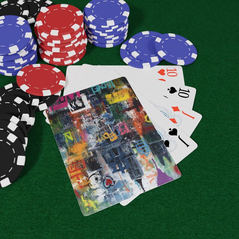 Urban Symbolism Riot Playing Cards | Ace of Spades Deck, Gift for Poker ...