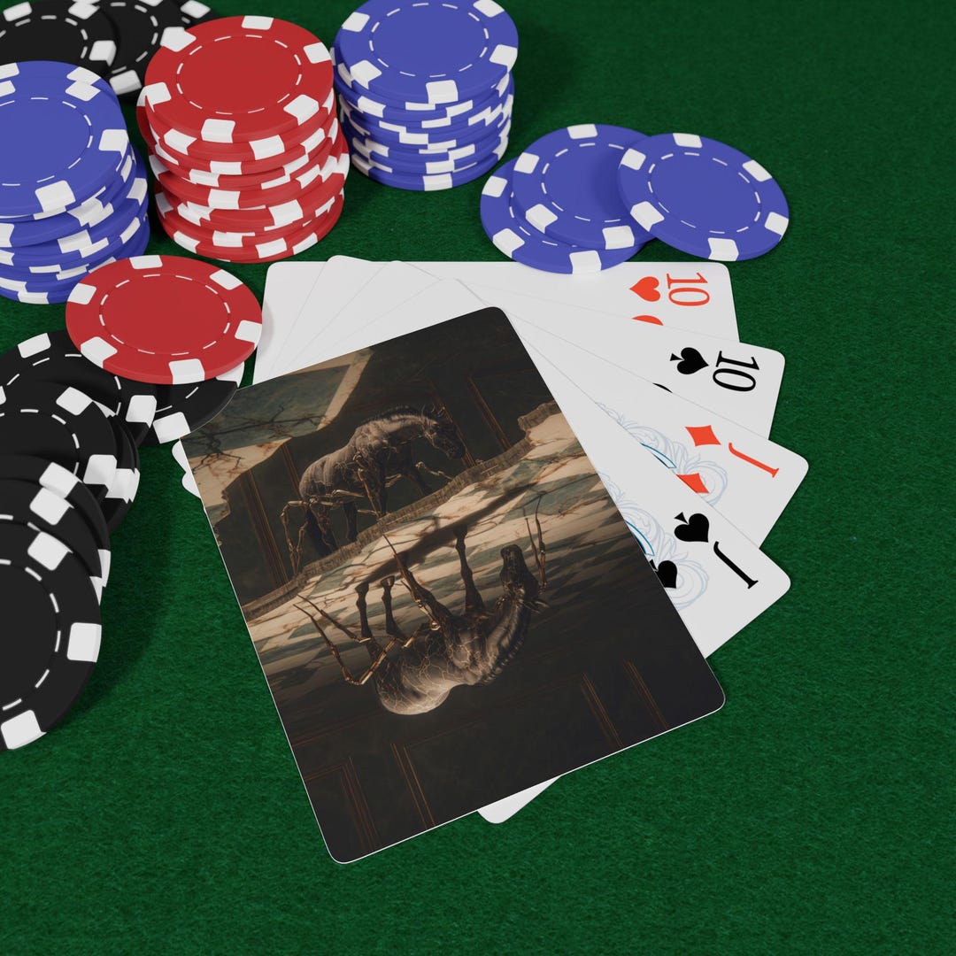 Spider-horse March Poker Playing Cards | Dark Fantasy Deck, Game Night ...