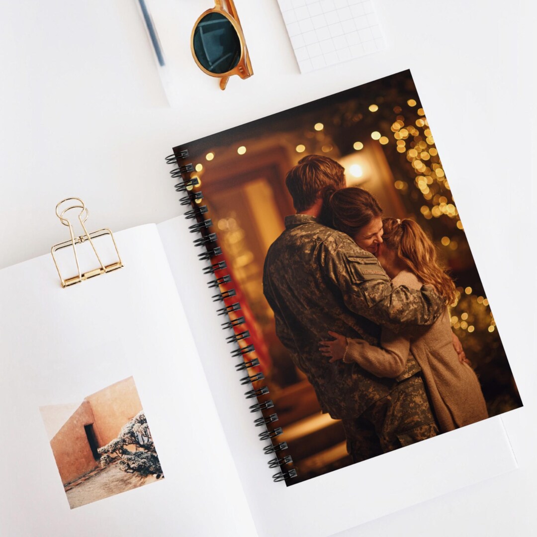 Homecoming Family Hug Spiral Notebook for Memories, Journal, Gift for ...