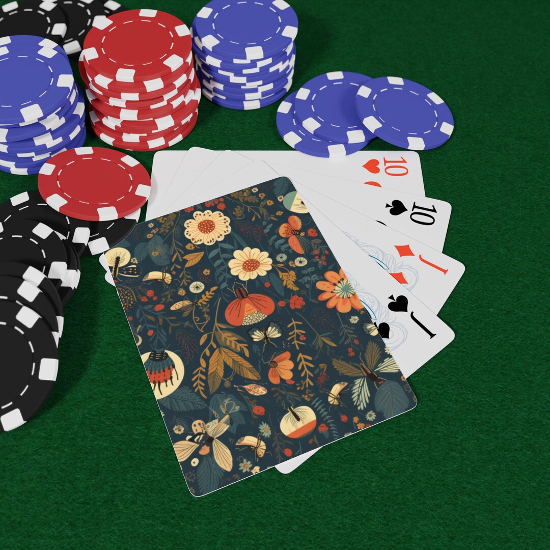 Insect Garden Parade Poker Playing Cards | Bug Themed Card Deck, Game ...