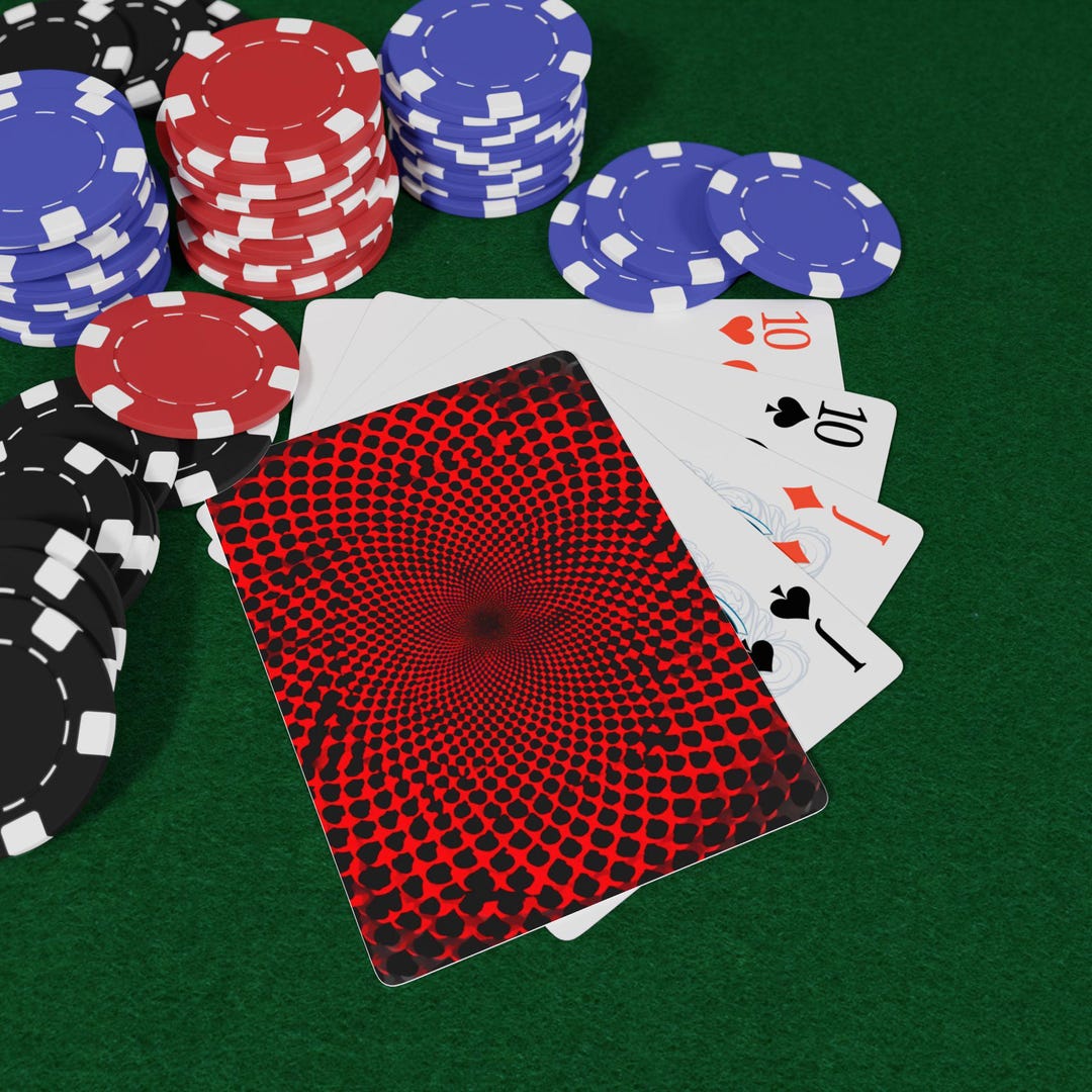 Structured Fluid Motion Playing Cards, Game Night Essential, Christmas ...