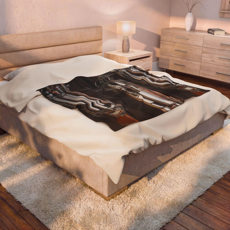 Magnetic Gauss Shotgun Plush Blanket, Cozy Blanket, Home Decor Throw ...