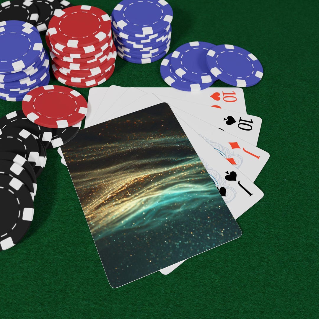 Submerged Ripple Field Playing Cards | Ace of Spades Deck, Game Night ...