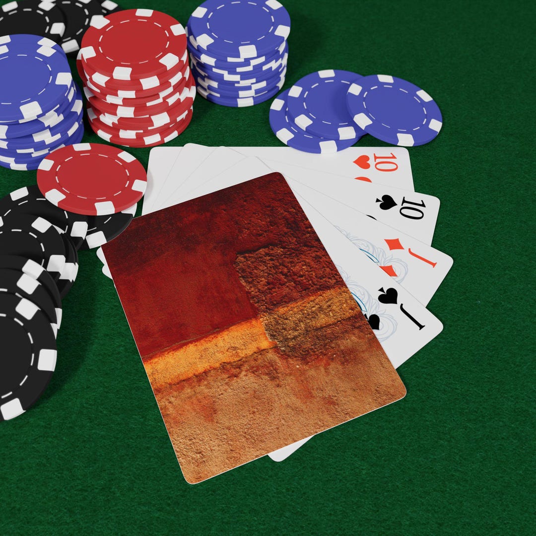Sienna Layers Poker Playing Cards | Artistic Card Deck, Gift for Poker ...
