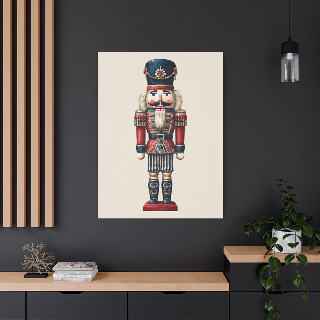 Classic Nutcracker Soldier Wall Art Decor, Holiday Season Home ...
