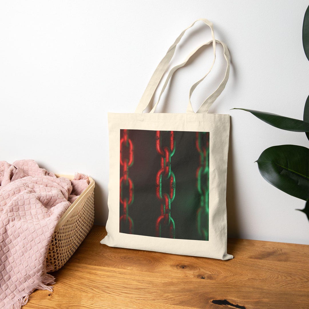 Freedom Gradient Background Tote Bag, Stylish Reusable Shopping Bag ...
