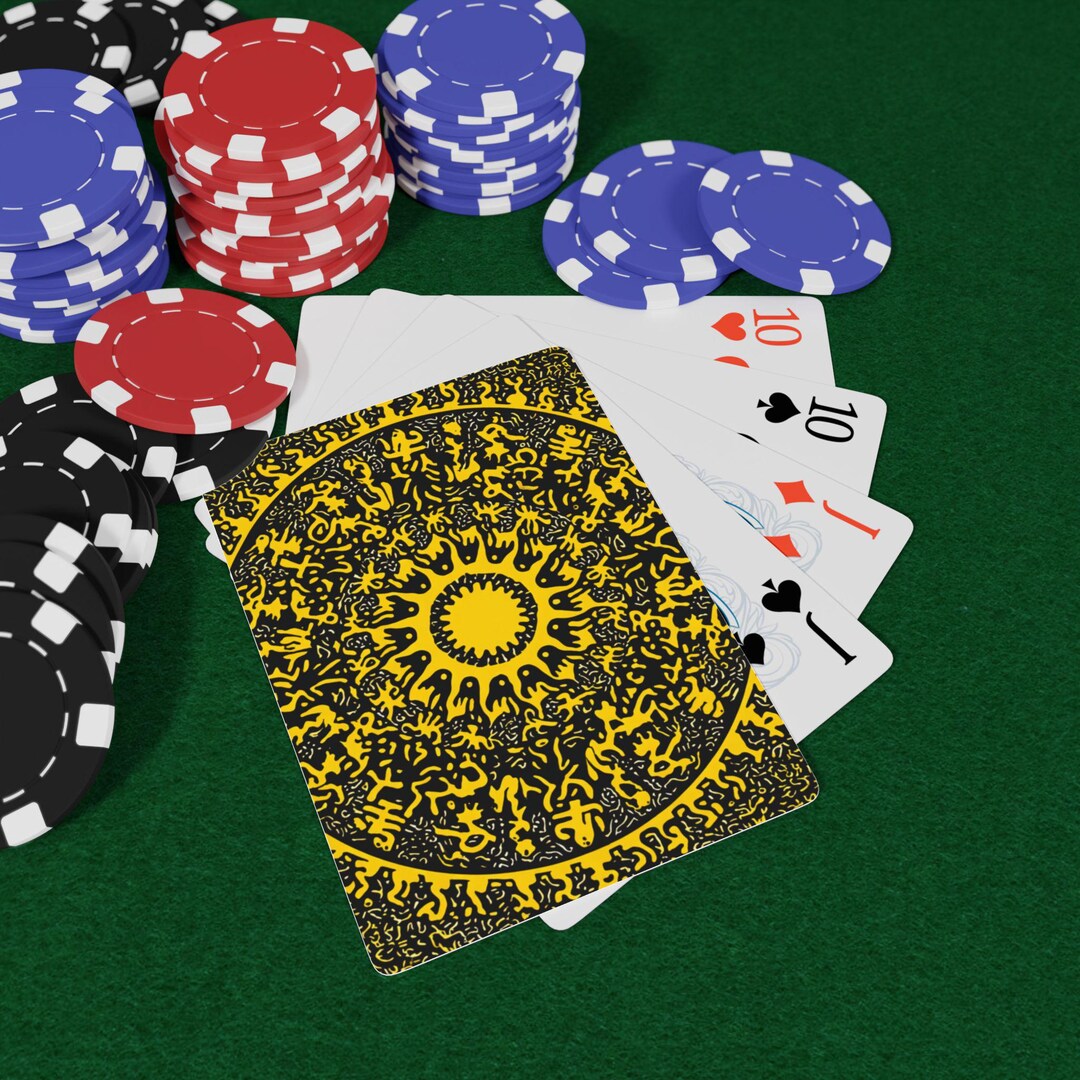 Sun Dance Glow Playing Cards | Poker Playing Cards, Gift for Poker ...