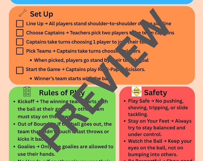 Editable Recess Rules Posters: Classroom Management Printables (google ...