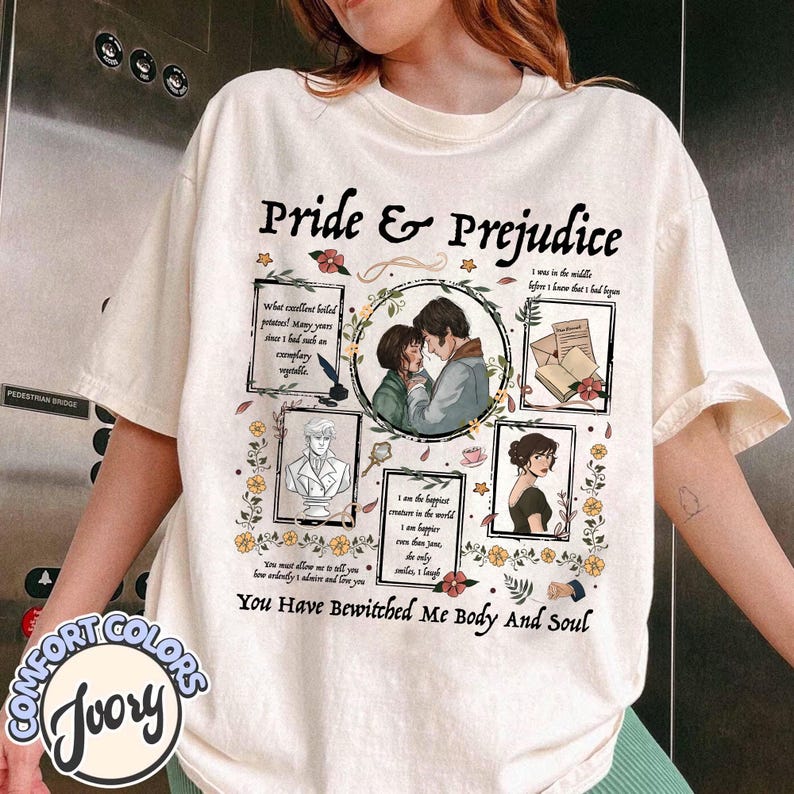 Pride and Prejudice Quotes PNG Digital Download, Pemberley PNG Clipart ...