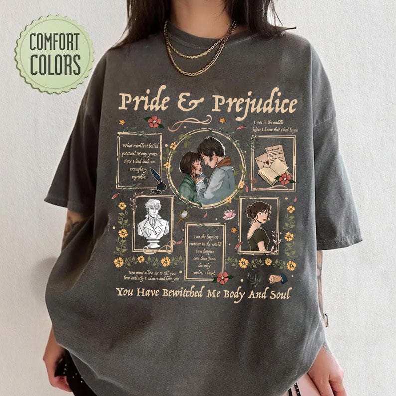 Pride and Prejudice Quotes PNG Digital Download, Pemberley PNG Clipart ...