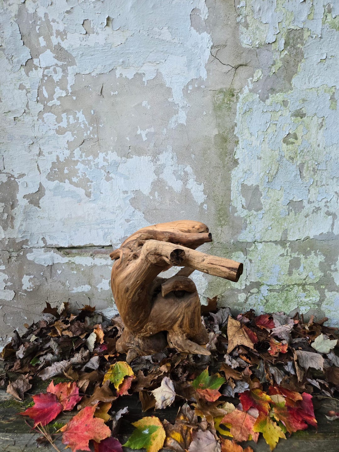 Natural Tree Root Sculpture: Rustic Driftwood Art, Handmade Decor - Etsy