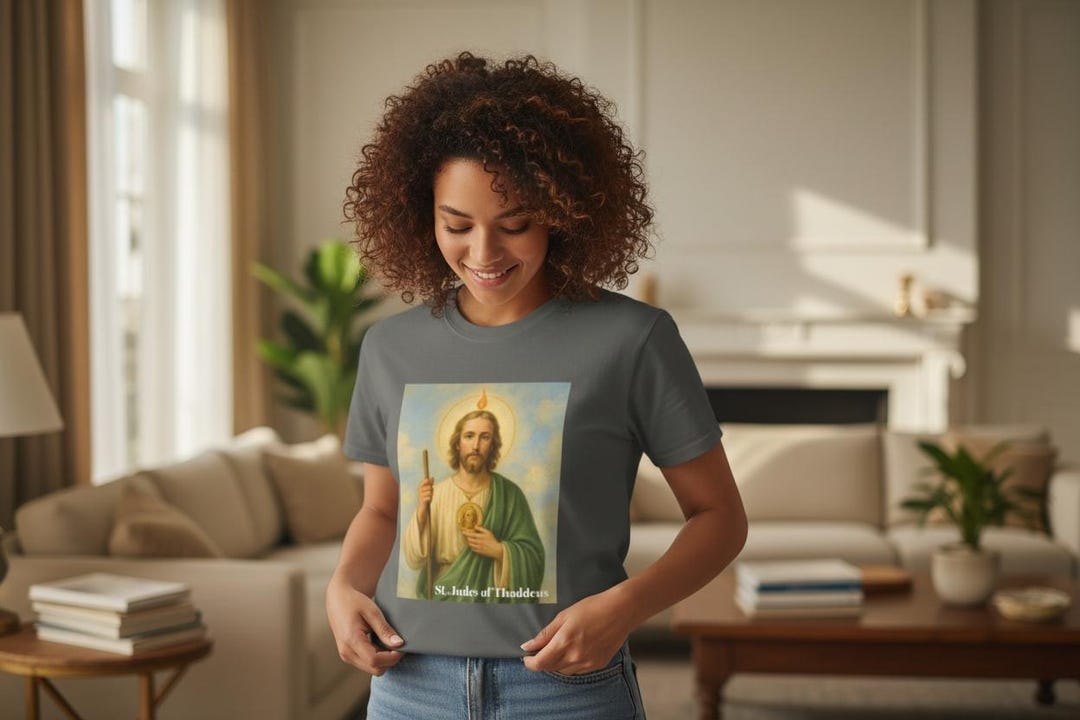 St. Jude Thaddeus Patron of Impossible Cases T-shirt - Etsy