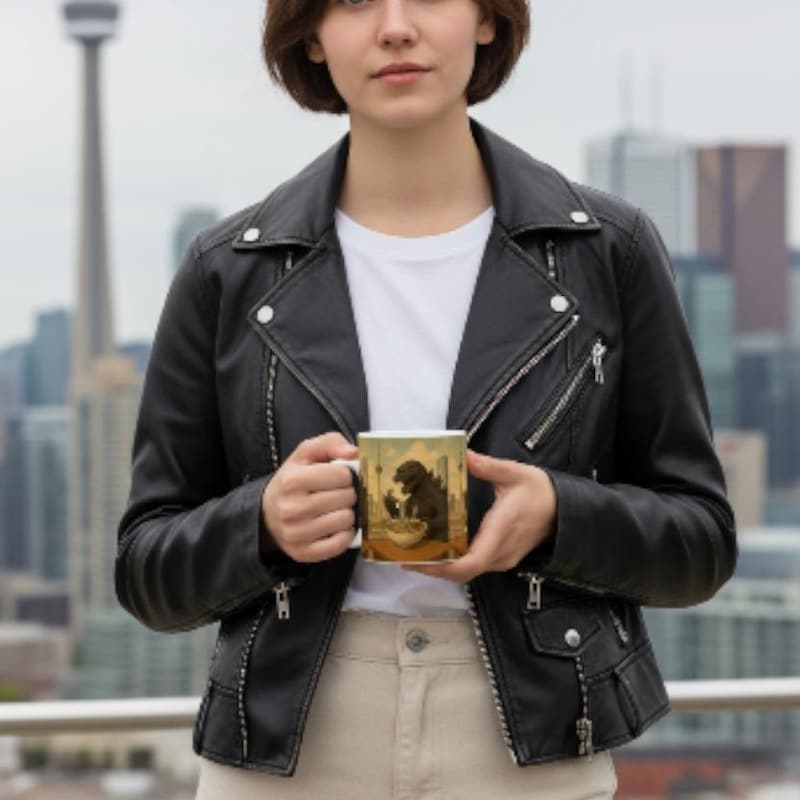 Godzilla Funny Mugs - Etsy UK