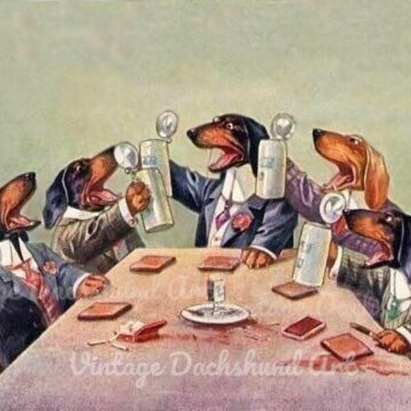 Wiener Dog Art - Etsy