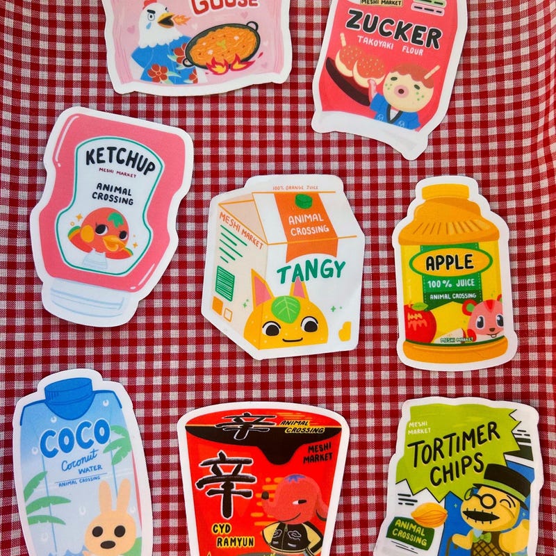 Acnh Stickers - Etsy