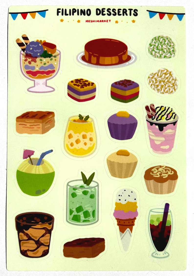 Filipino Sticker Sheets - Etsy