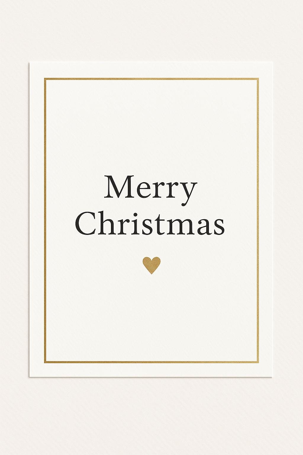 Printable Christmas Card Set | Merry Christmas and Happy New Year ...