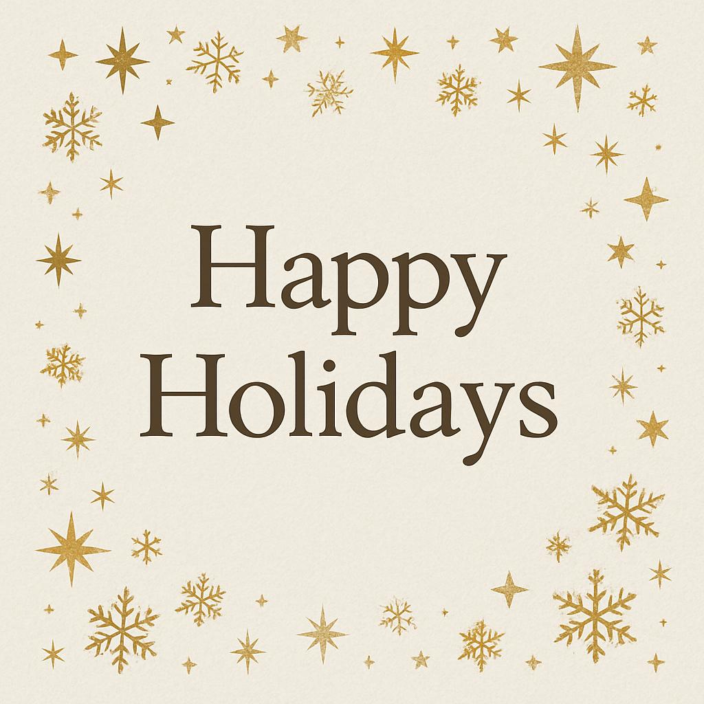 Printable Christmas Card Set | Merry Christmas and Happy New Year ...