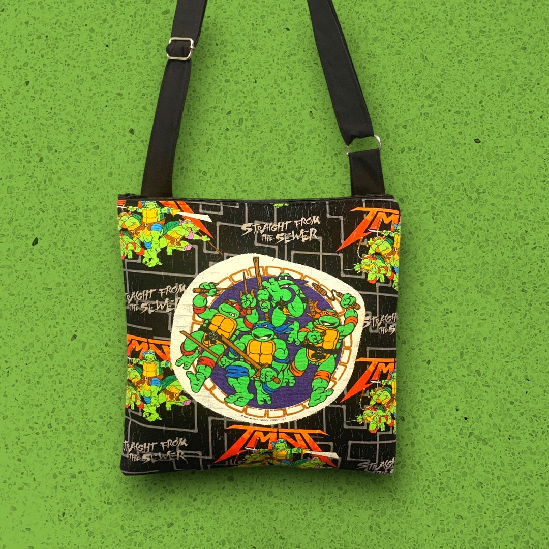 Teenage Mutant Ninja Turtles Vintage Applique Crossbody Purse TMNT - Etsy
