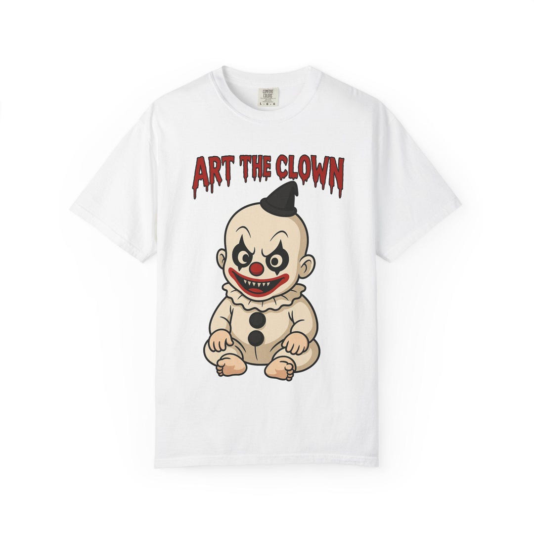 Art the Clown Baby Terrifier T-shirt, Horror Movie Tee, Unisex Graphic ...