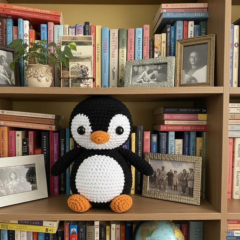 Penguin Crochet Pattern Pdf, Plushie Pattern, PDF Crochet Pattern, Animal Crochet Pdf English - Etsy