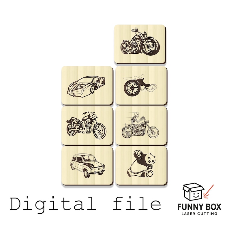 Driver License Case, Motorcycle Card Holder Laser Cut File, Wooden ...