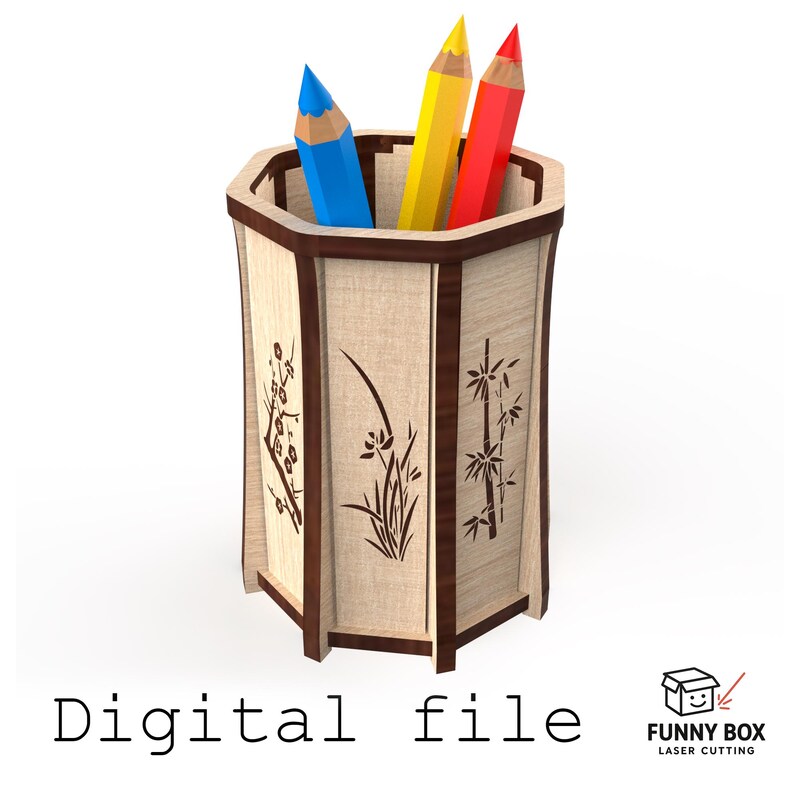 Octagonal Pen - Etsy