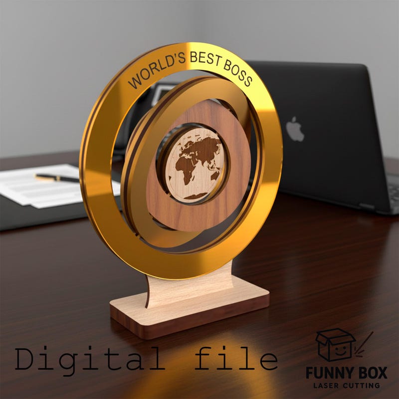 Rotating Trophy - Etsy