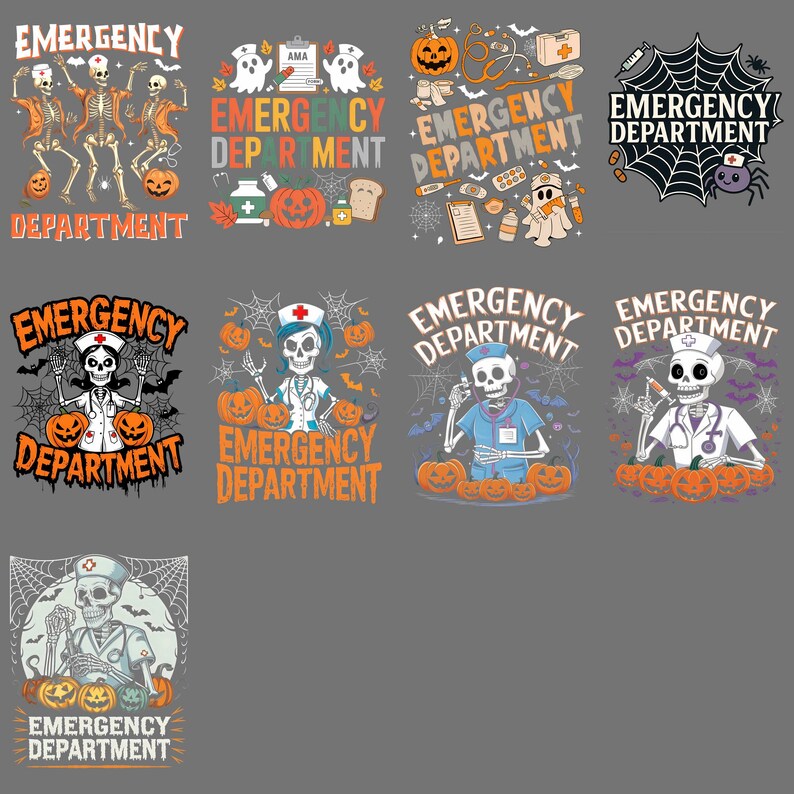 Emergency Department PNG – Ghost ICU Nurse Halloween Clipart, Funny ...