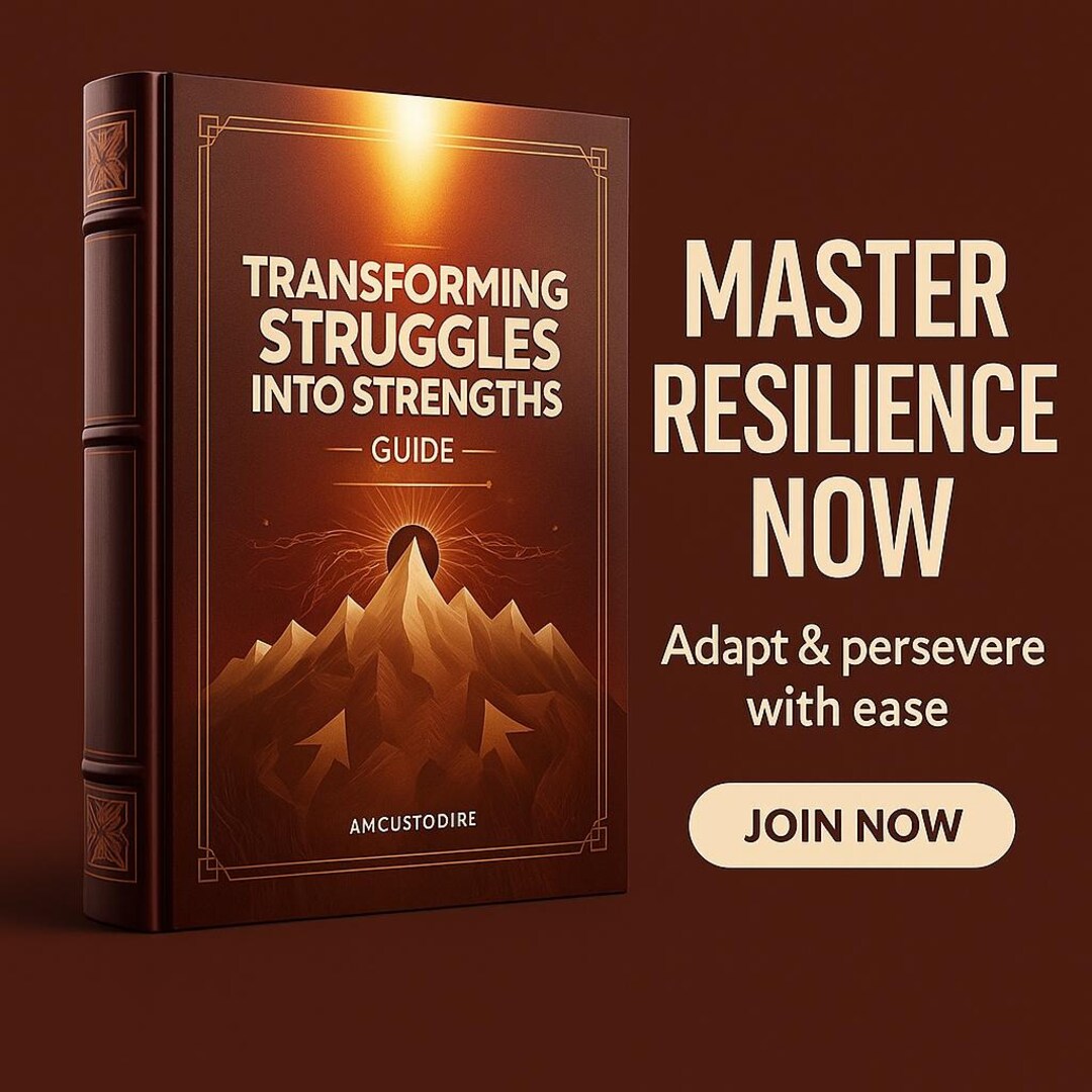 Resilience Growth Digital Workbook: Transforming Struggles Into ...